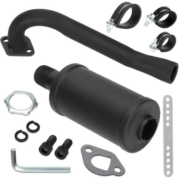 Exhaust Pipe Muffler Silencer Kit for Non Hemi Predator 212cc 196cc 6 ...