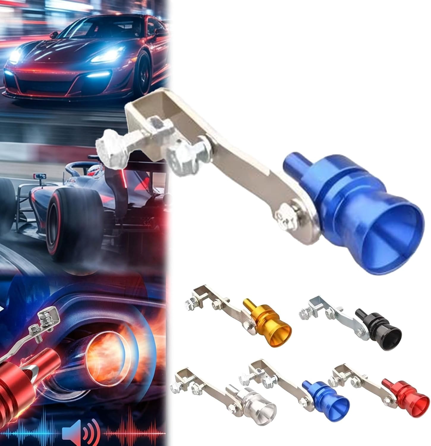 Exhaust Pipe Oversized Roar Maker, Turbo Whistle For Exhaust Pipe ...