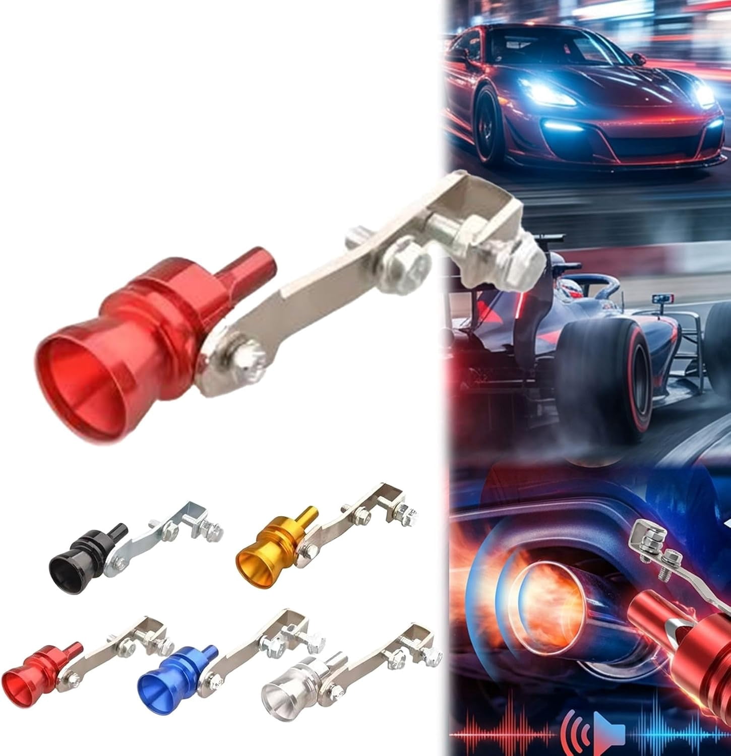 Exhaust Pipe Oversized Roar Maker, Turbo Whistle For Exhaust Pipe ...