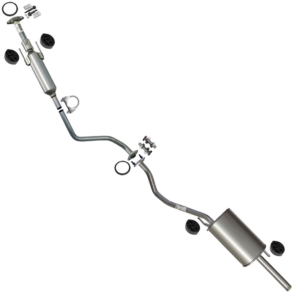 Northeastern Exhaust | Stainless Steel Resonator & Muffler Exhaust Kit ...