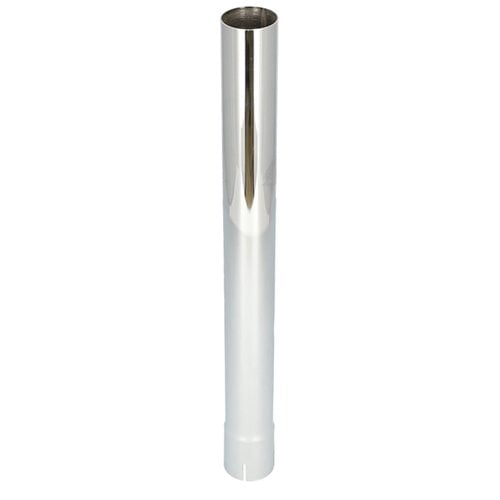 Exhaust Stack - 2-3/8" x 24" Straight Chrome fits Exhaust/Clamps/Rain ...