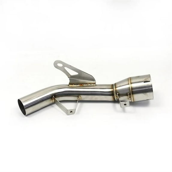 Exhaust System Middle Link Pipe Motorcycle Stainless Steel 51mm ...