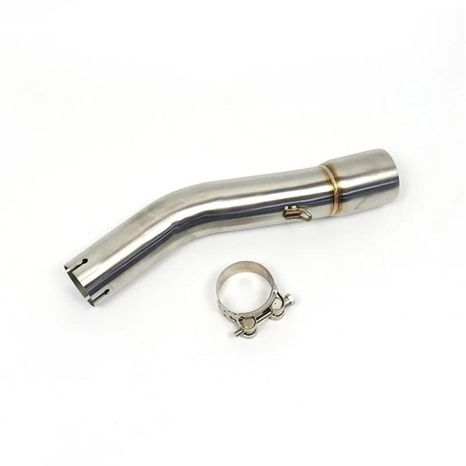 Exhaust System Middle Link Pipe Motorcycle Stainless Steel Parts For ...
