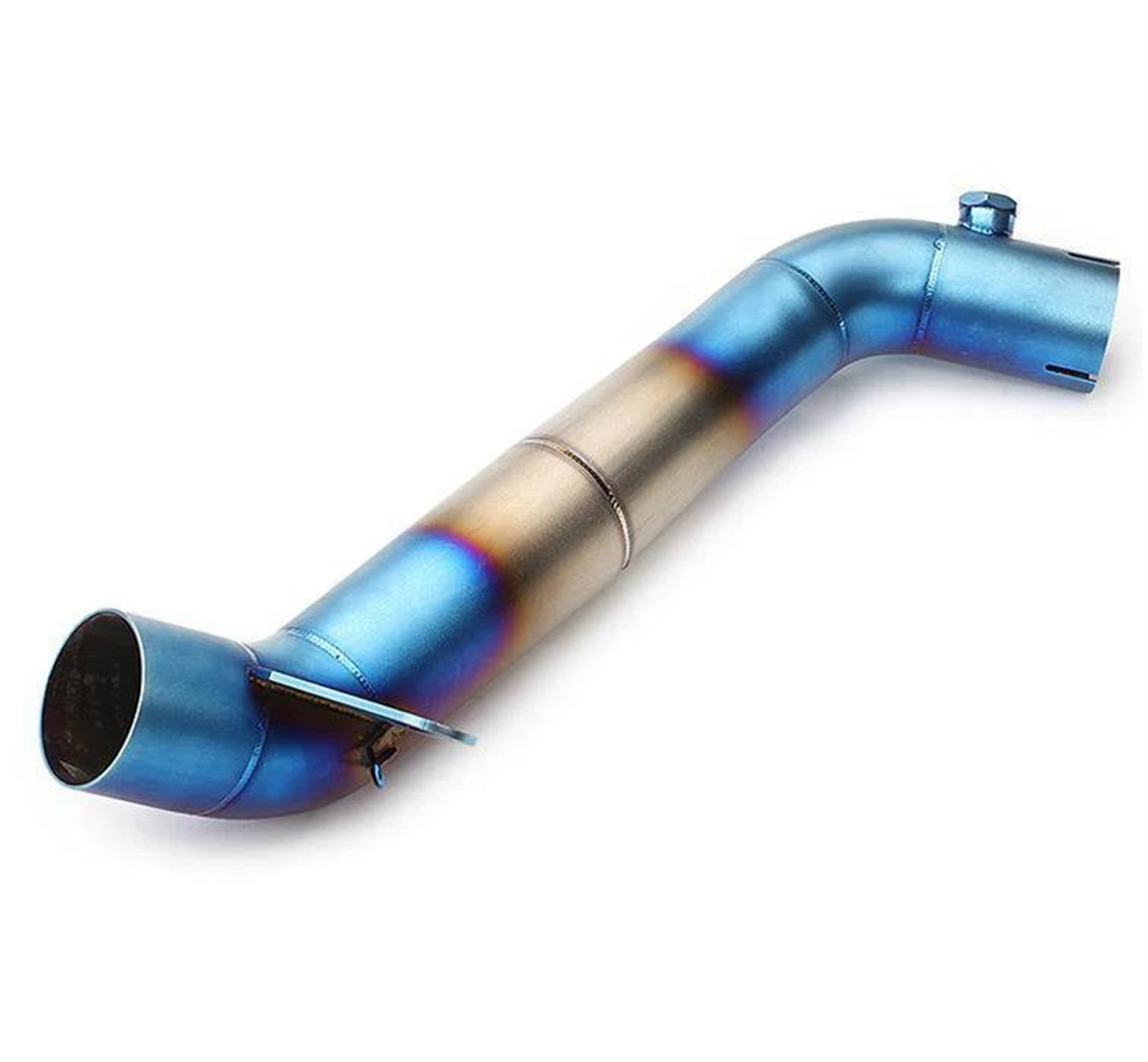 Exhaust System Middle Link Pipe Stainless Steel Motorcycle Connecting ...