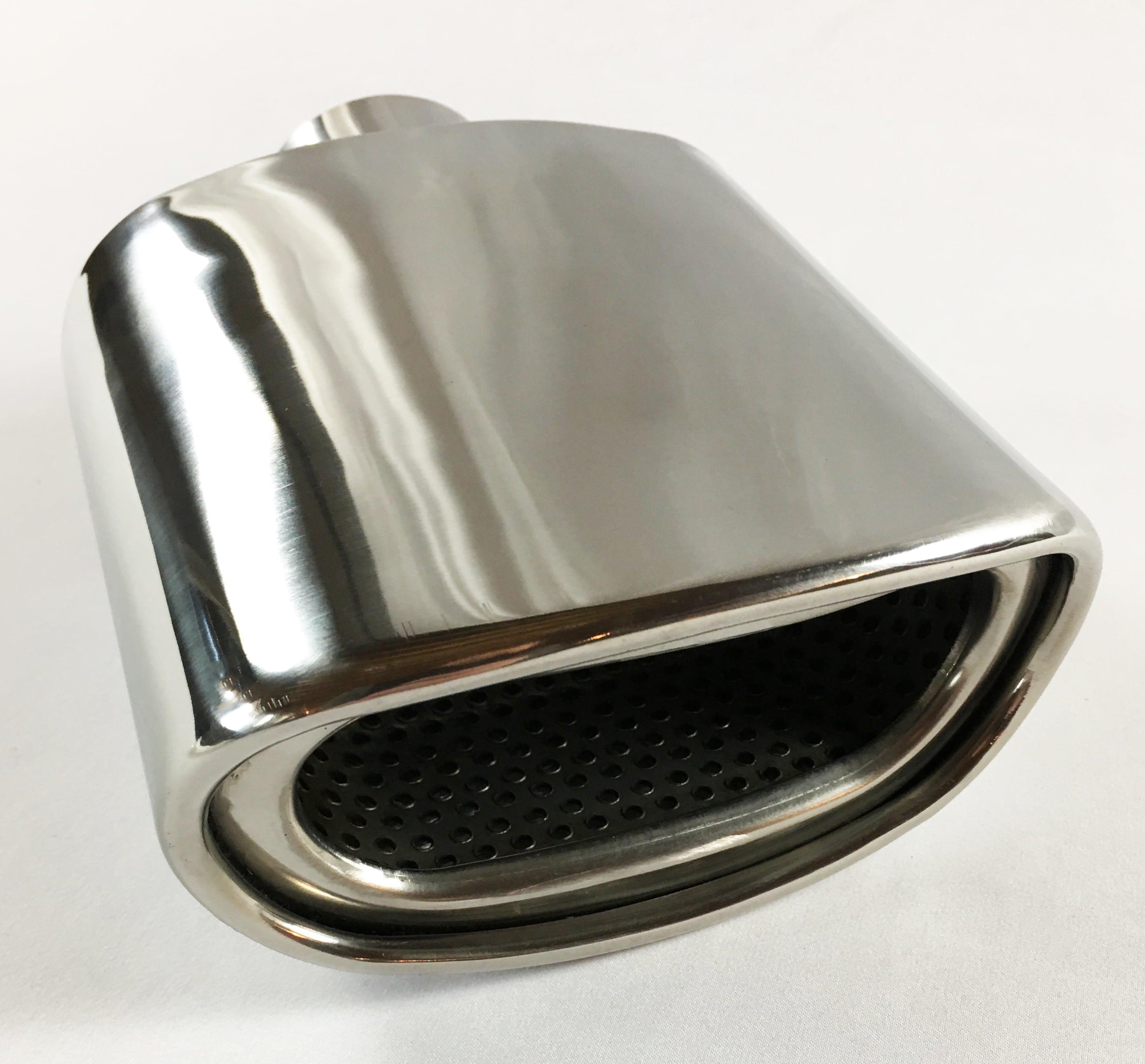 Exhaust Tip 2.25 Inlet 5.50 X 3.0 X 7.00 Long WR55007-225-BOSS-SS ...