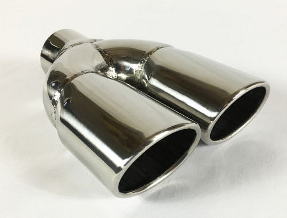 Stainless Works Angled-Oval Through-Body Tip With Tubes - Walmart.com