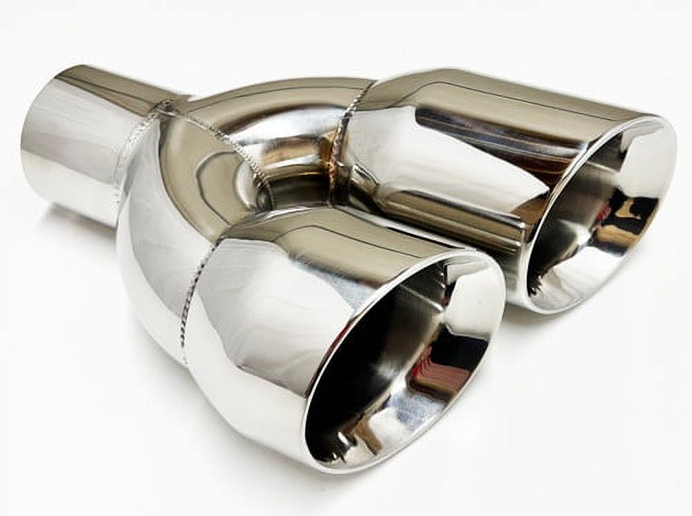 Flowmaster 15368B Exhaust Tip - 5 in. Rolled Angle Edge Black Ceramic ...