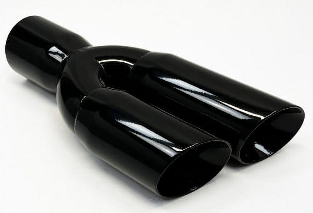 Exhaust Tip 2.50" Inlet 3.00" Outlet 13.00" long WDWDRS30013-250-GBK-SS ...