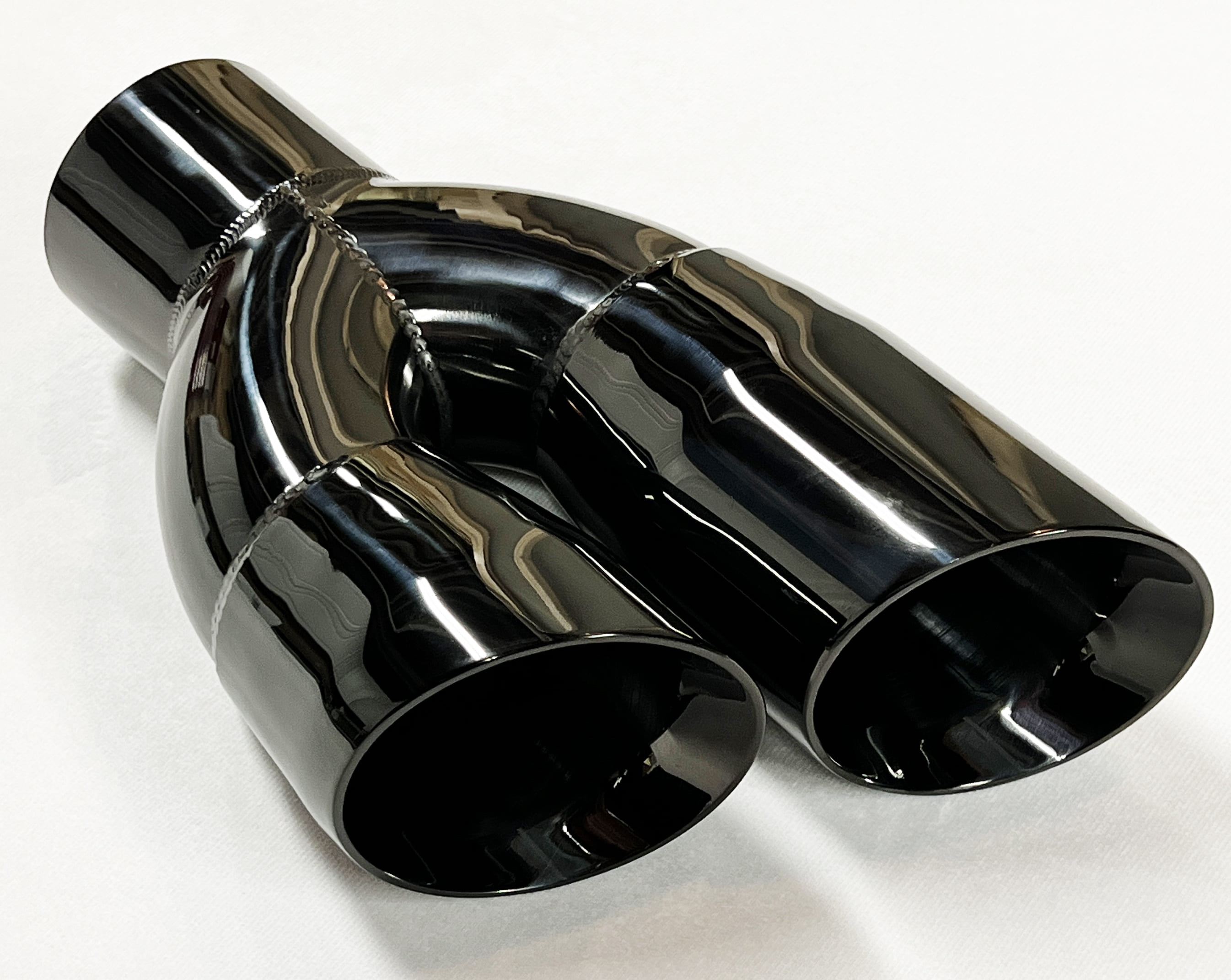 Exhaust Tip 2.50" Inlet 3.00" Outlet 9.50" long WDWDS30095-250-GBK-SS ...