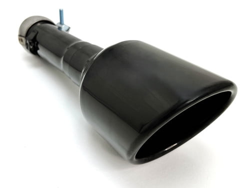 Exhaust Tip 2019-2024 RAM Black Chrome 304 Stainless Steel Slant Wesdon ...