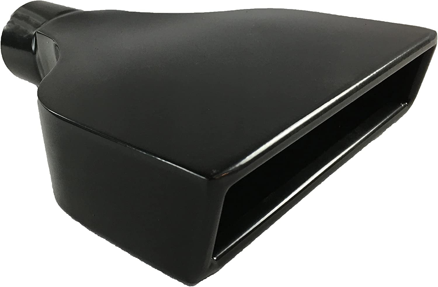 Exhaust Tip 7.75 X 2.25" Outlet 10.00" Long 2.50" Inlet Rolled Slant ...