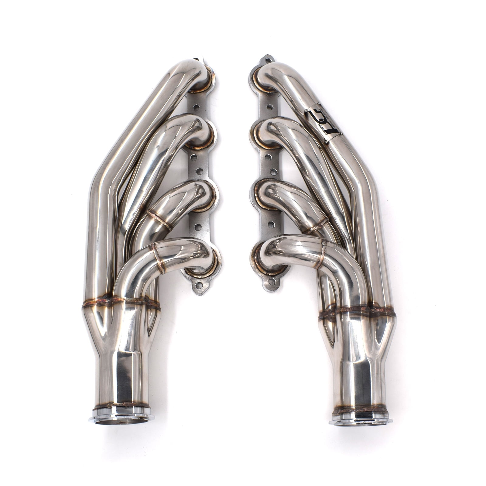 Exhaust Turbo Headers 1-7/8 x 3 in. Up and Forward Facing for GM LS ...