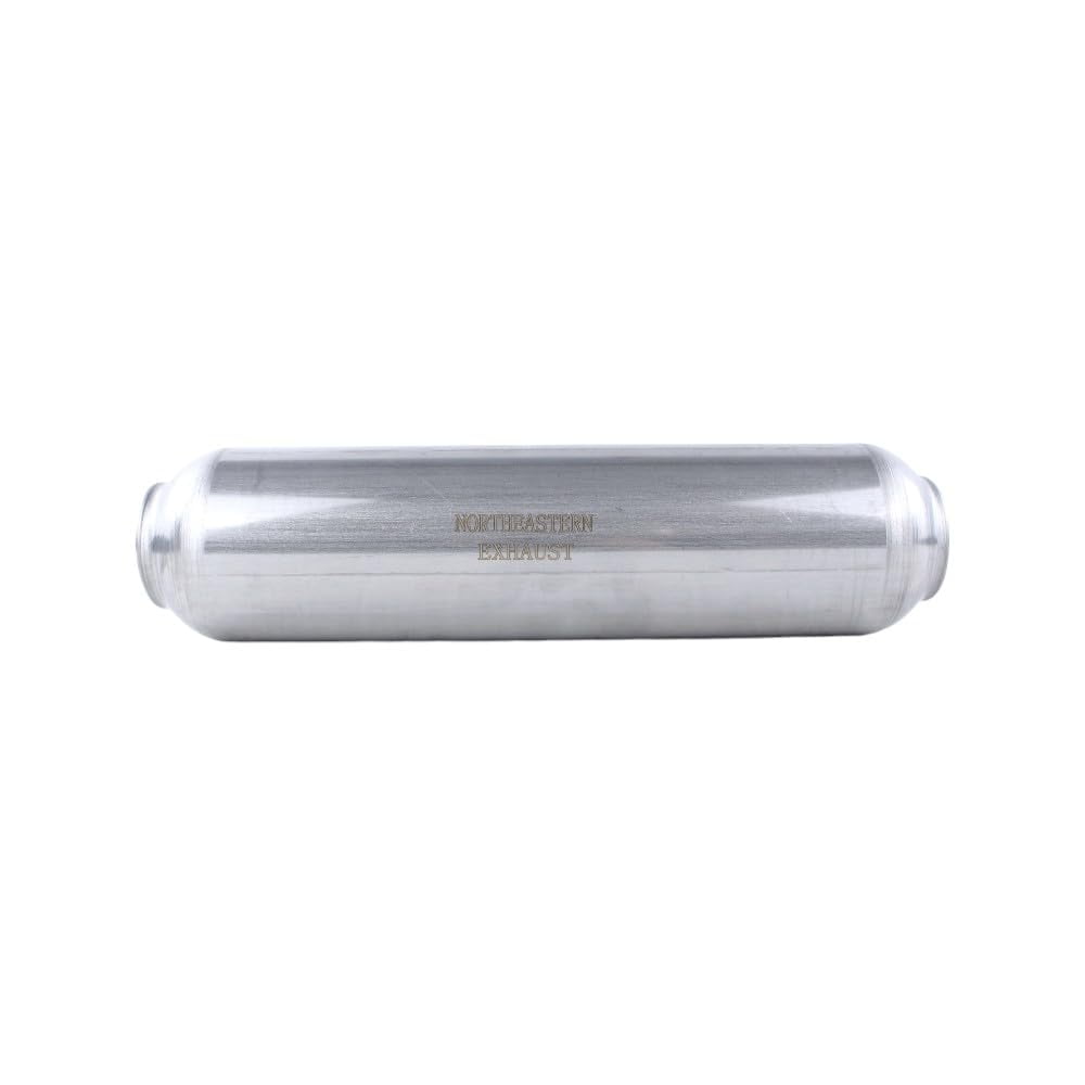 Colt Exhaust | Universal GlassPack Resonator Muffler 1.9 in Inlet 2.3 ...