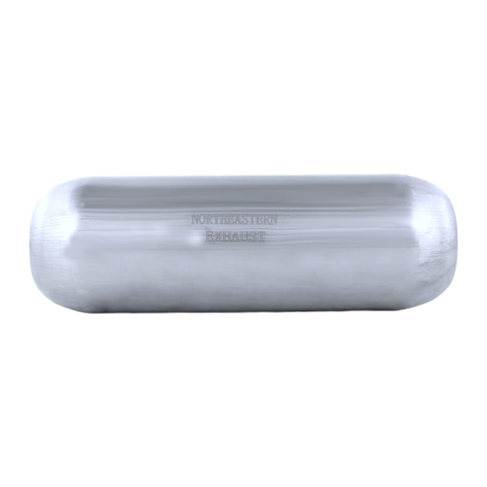 Exhaust Universal GlassPack Resonator/Muffler | 2.3" Inch Inlet x 2.8 ...