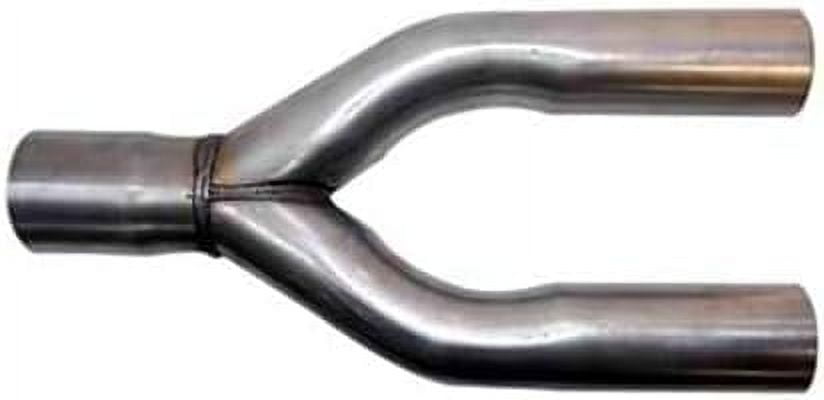 Exhaust Y Pipe 3.00" Diameter Single Inlet to 2.25" Diameter Dual ...