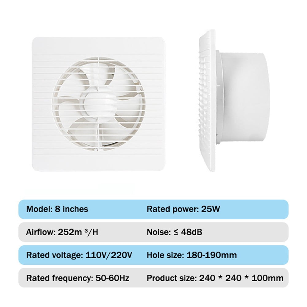 Exhaust fan,bathroom wall ventilation fan,exhaust fan,household exhaust ...