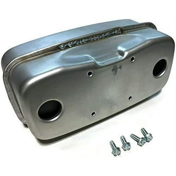 Exhaust muffler replaces 951-0616B 751-0616B Dual Inlet fits some MTD ...