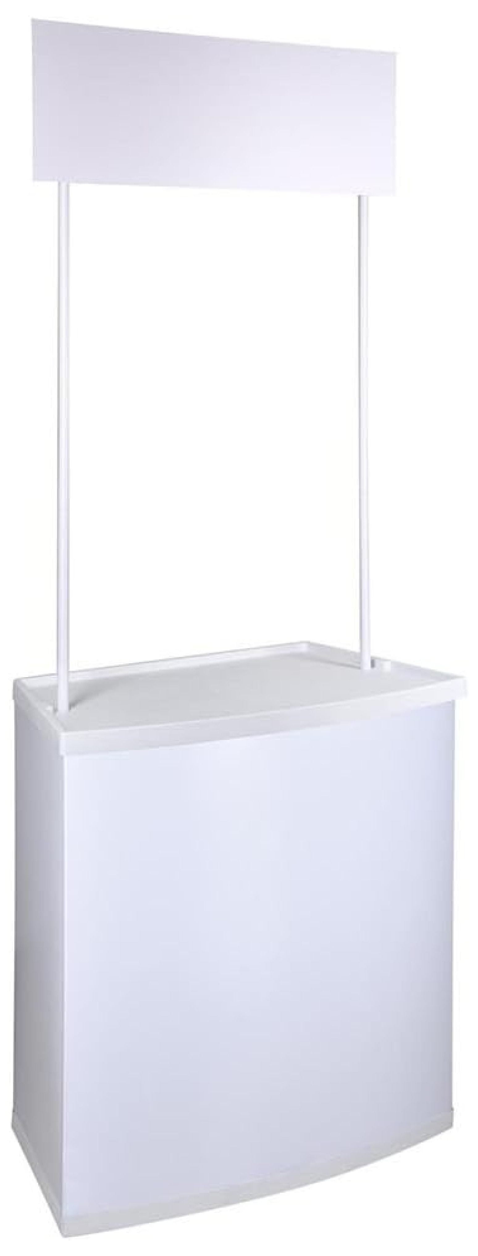 Exhibition Display Promo Counter Table Demo Foldable，Trade Show Exhibit ...