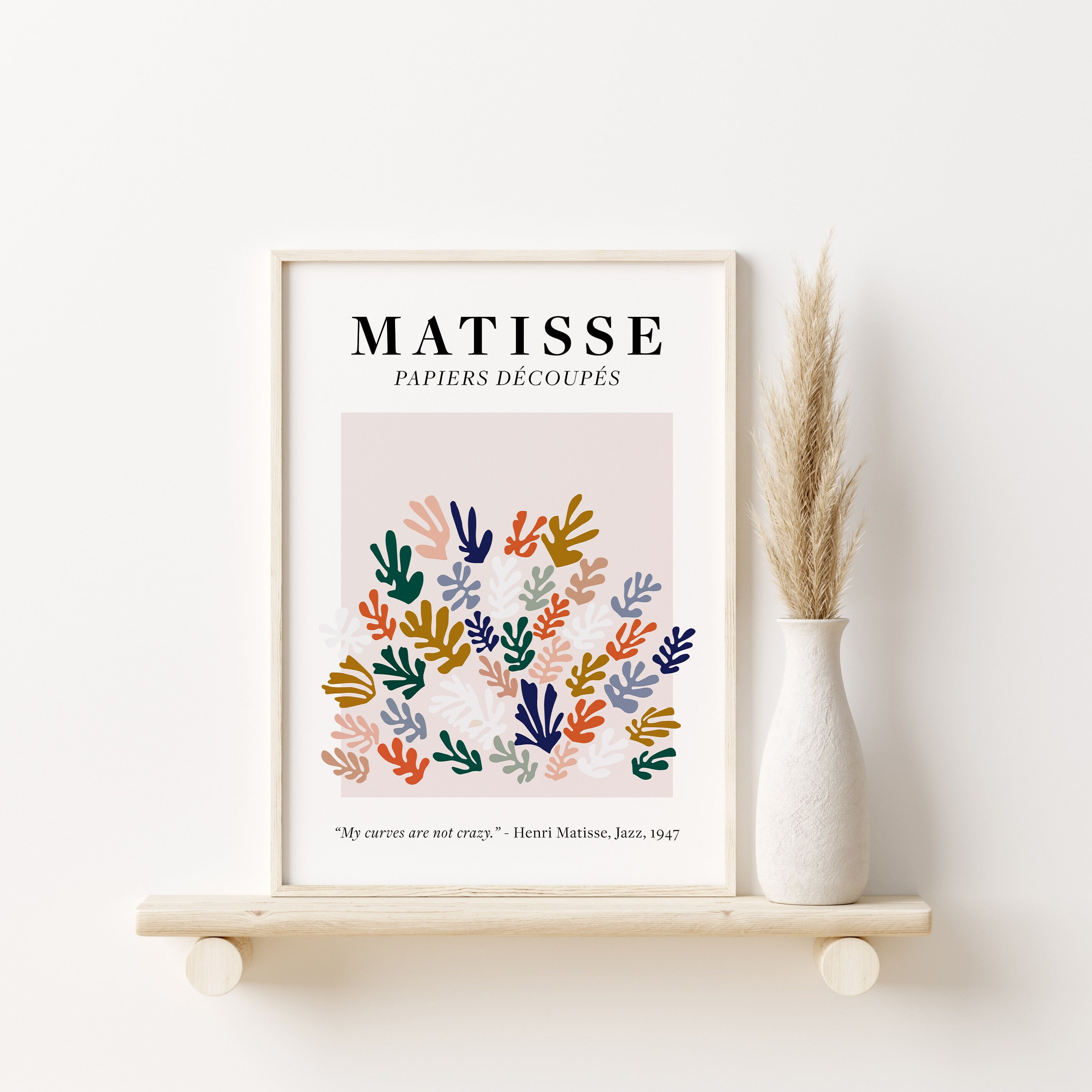 Exhibition Poster, Poster, Color Block Wall Decor,Modern Printable Wall ...