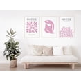 Exhibition Wall Art Cut Outs High Quality Decor Set 3 Unframed Paper ...