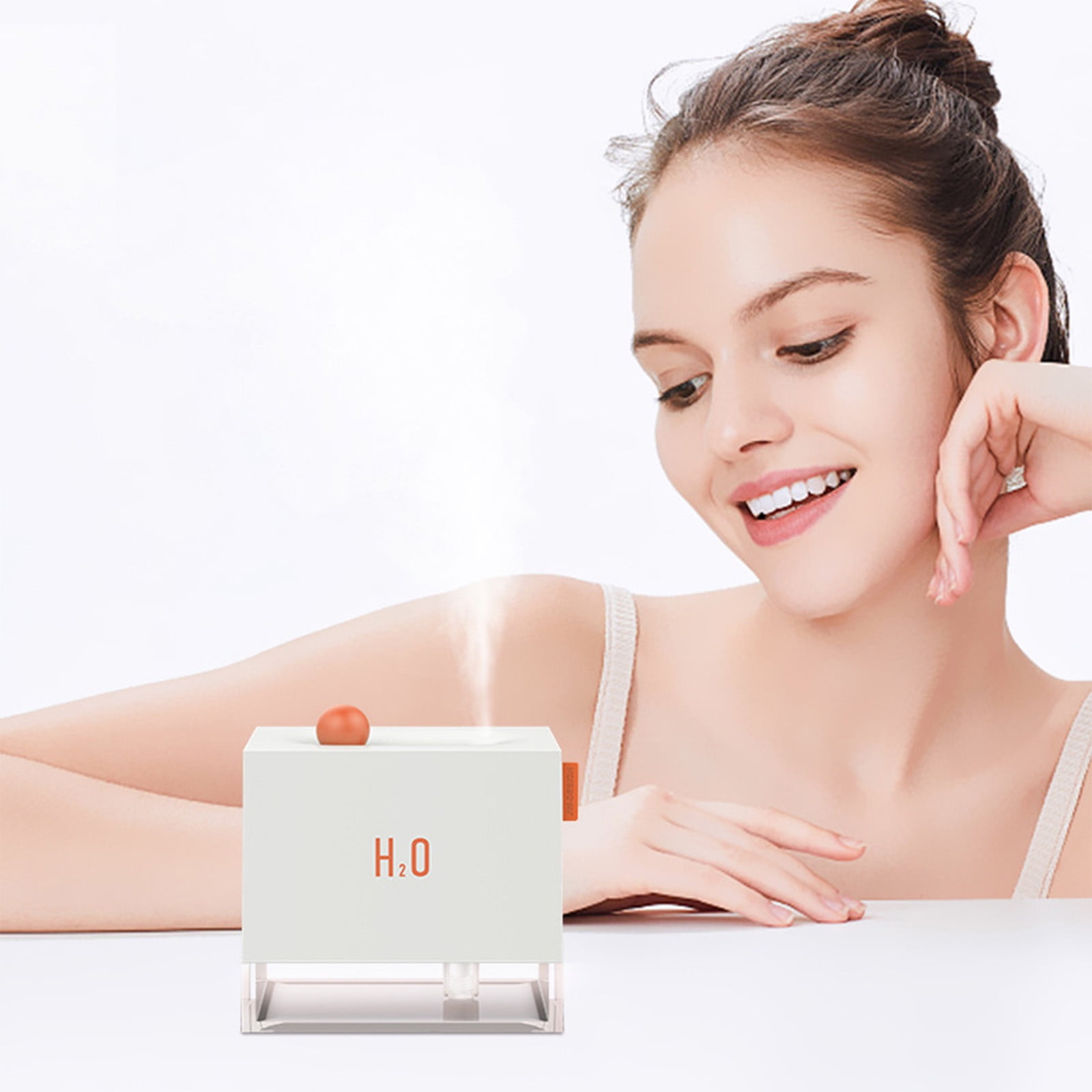 Exhoden Portable Humidifier 260ml Small Humidifier USB Desktop ...