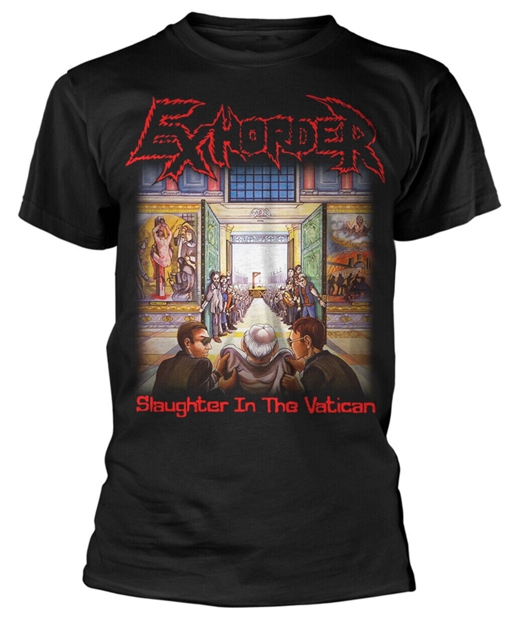 Exhorder Slaughter In The Vatican T-Shirt NEW OFFICIAL - Walmart.com