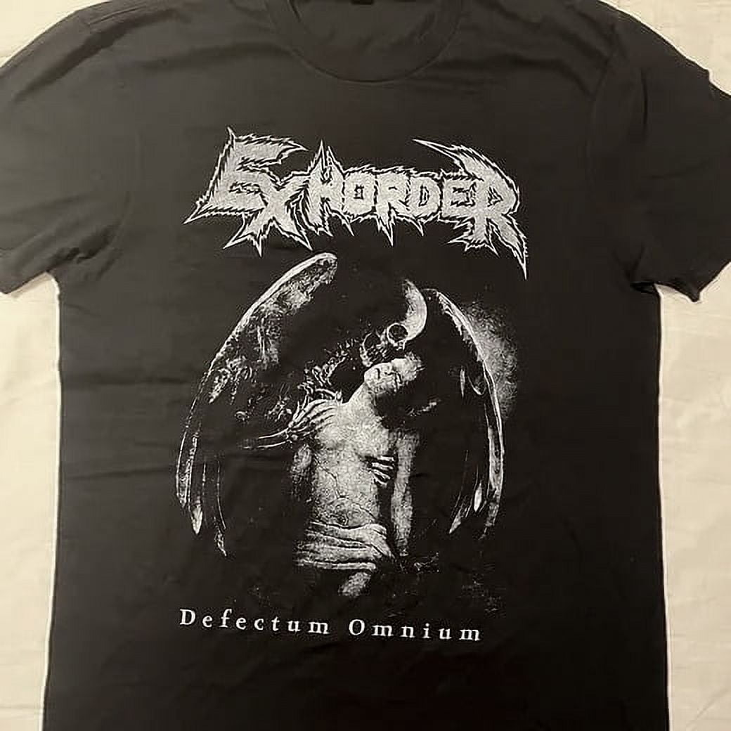 Exhorder band Defectum Omnium Tee For Men Women 100% Cotton Shirt ...