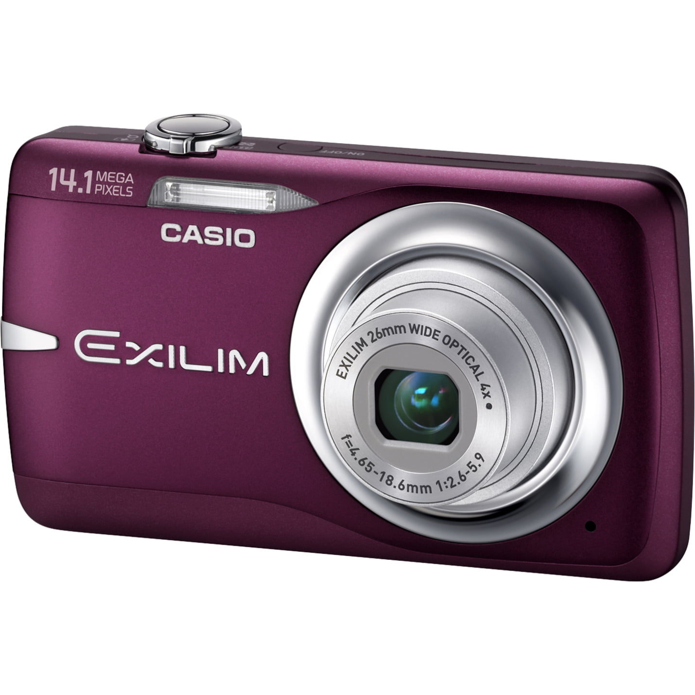 Exilim EX-Z550 14.1 Megapixel Compact Camera, Red - Walmart.com
