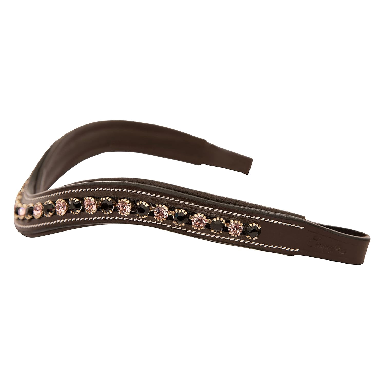 Exion Horse Browband For English Bridle | Curved Shape Padded ...