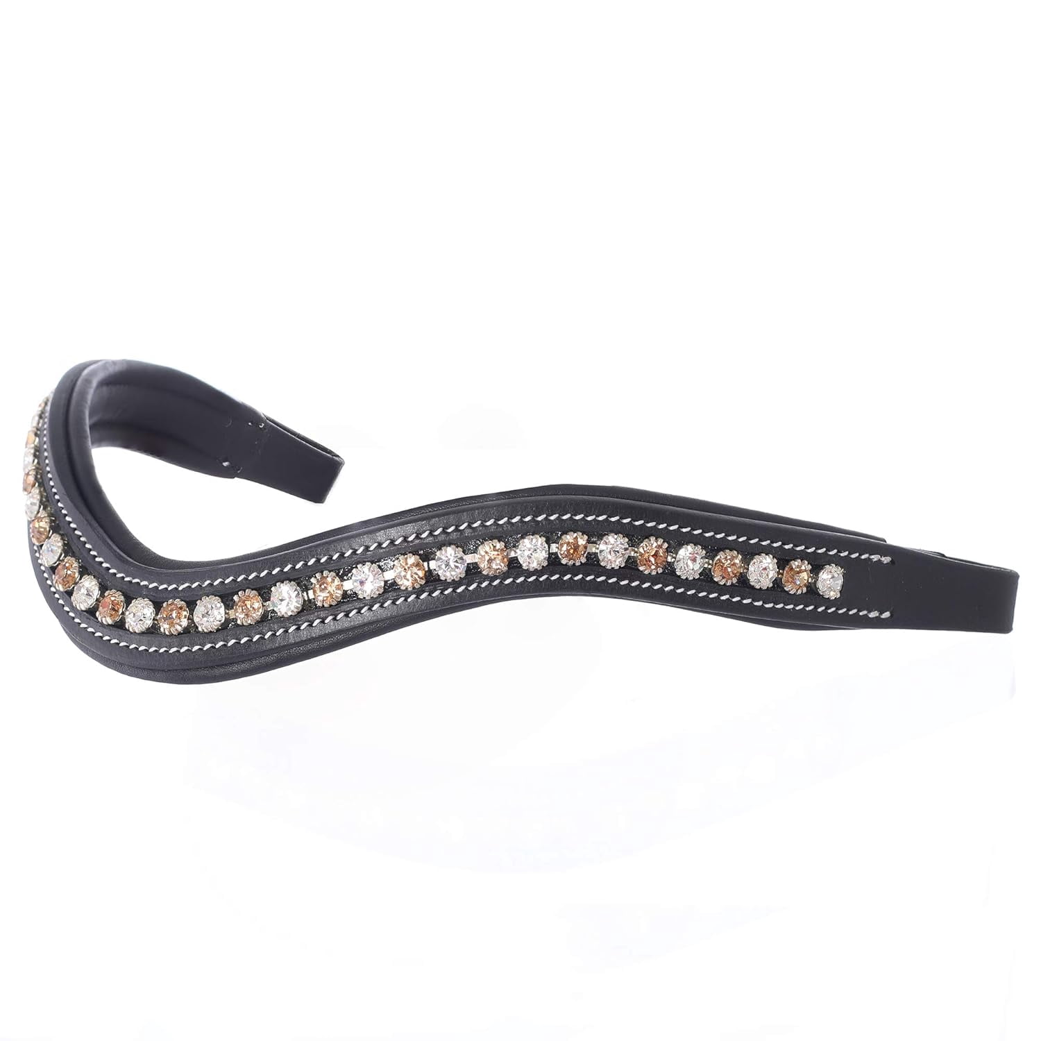 Exion Horse Browband For English Bridle | Curved Shape Padded ...