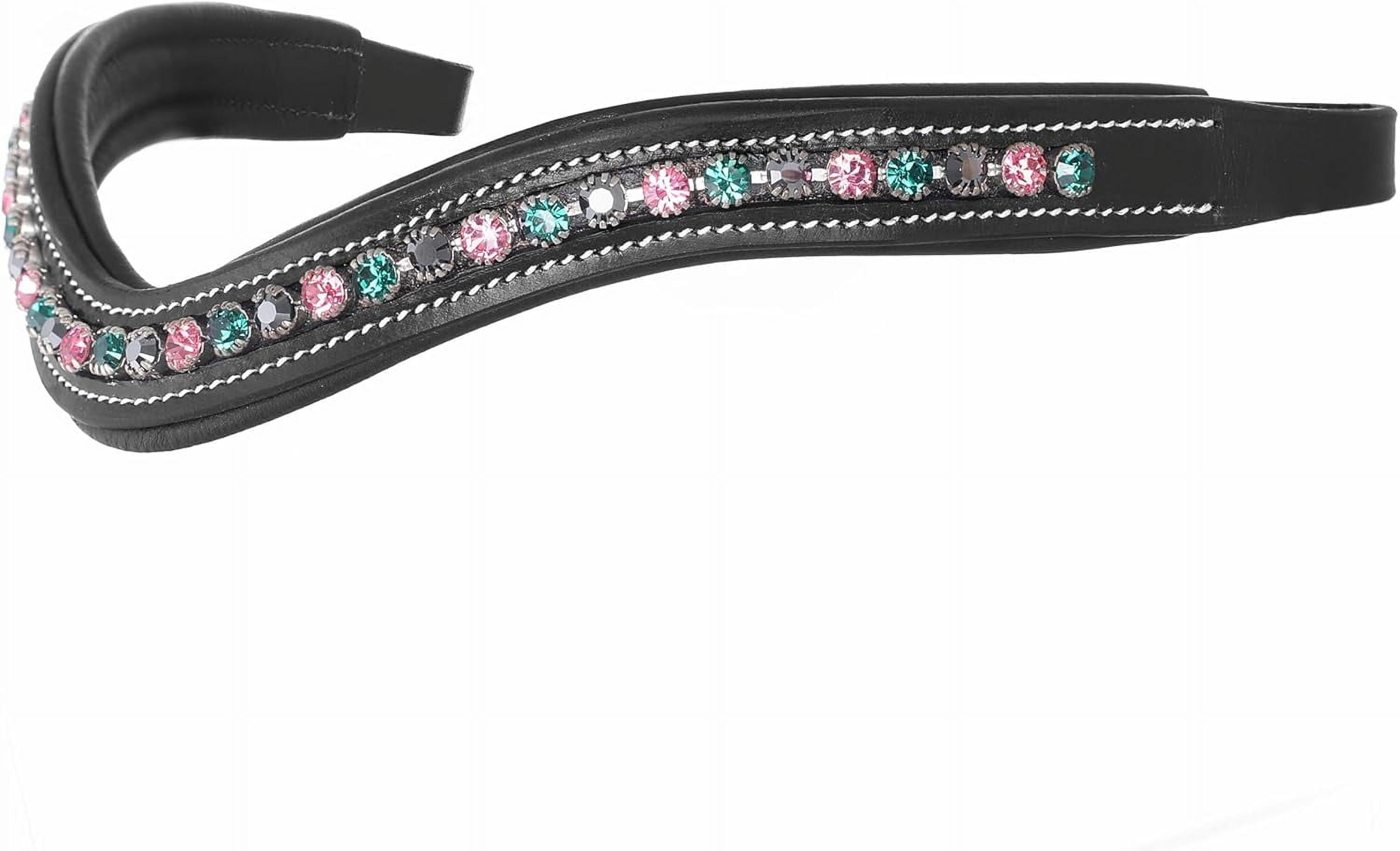Exion Horse Browband For English Bridle | Curved Shape Padded ...