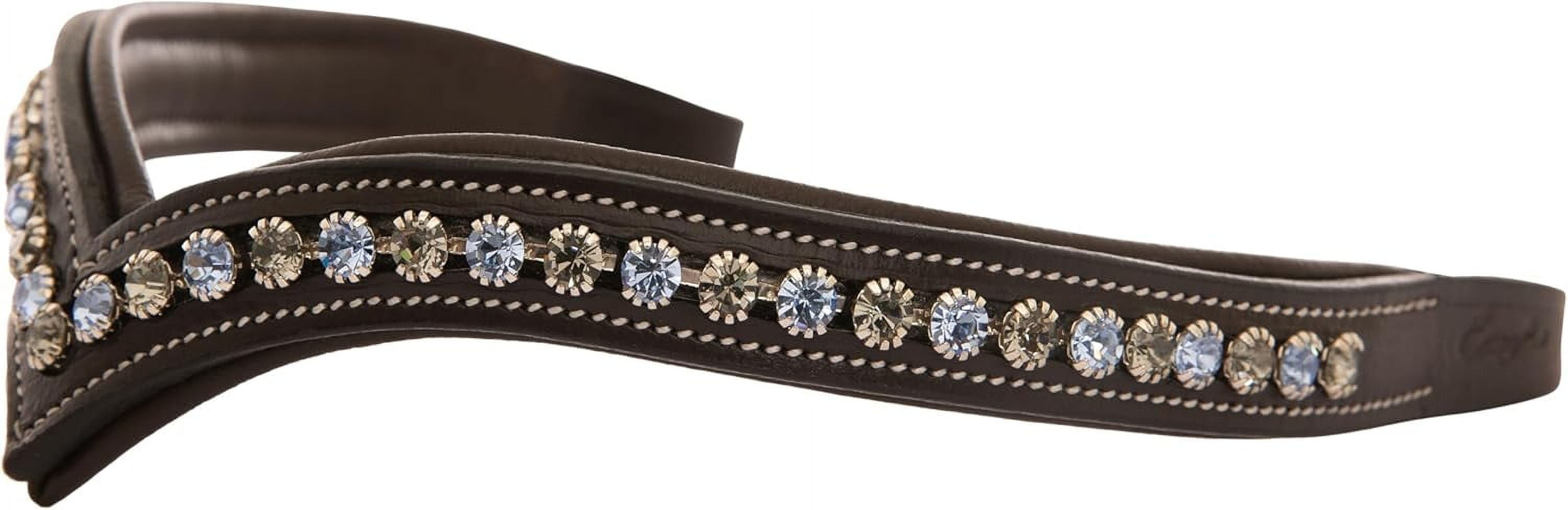 Exion Horse Browband For English Bridle | V-Shape Padded Equestrian ...