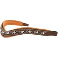 Exion Horse Browband For English Bridle | Curved Shape Padded ...