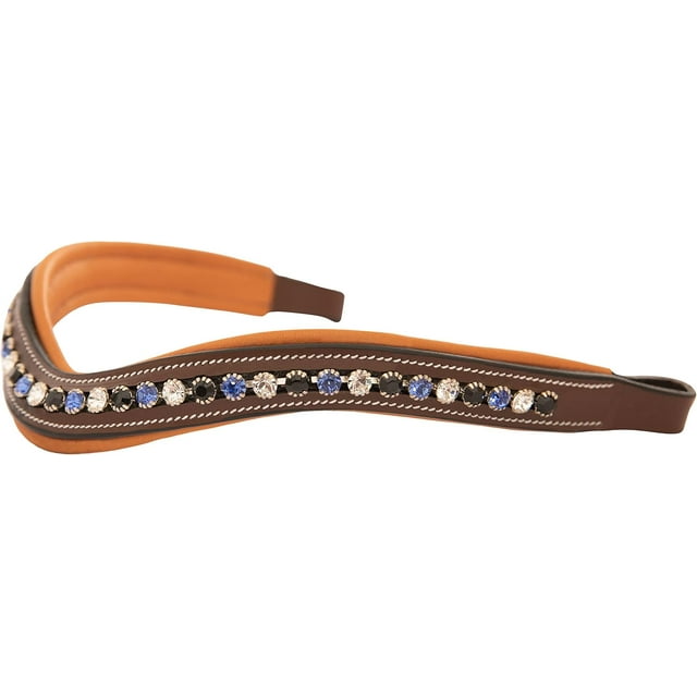 Exion Horse Browband For English Bridle | Curved Shape Padded ...