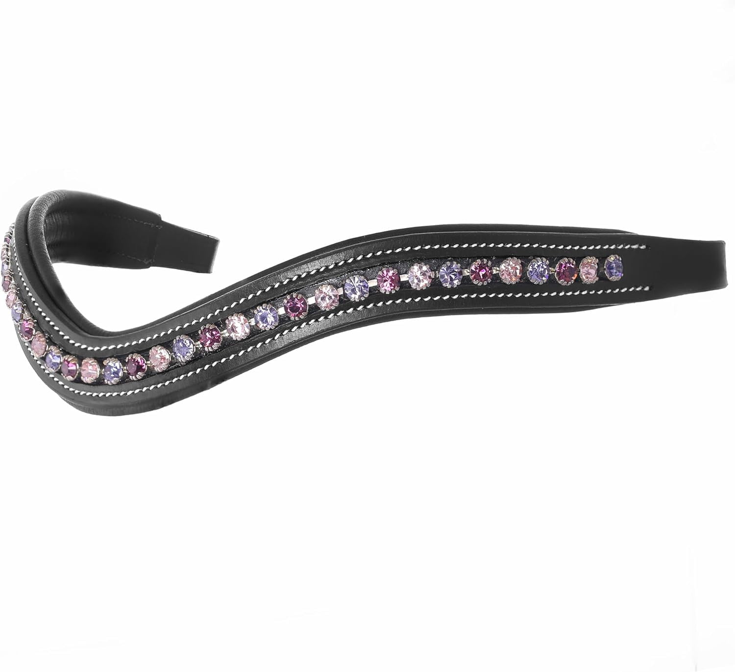 Exion Horse Browband For English Bridle | Curved Shape Padded ...