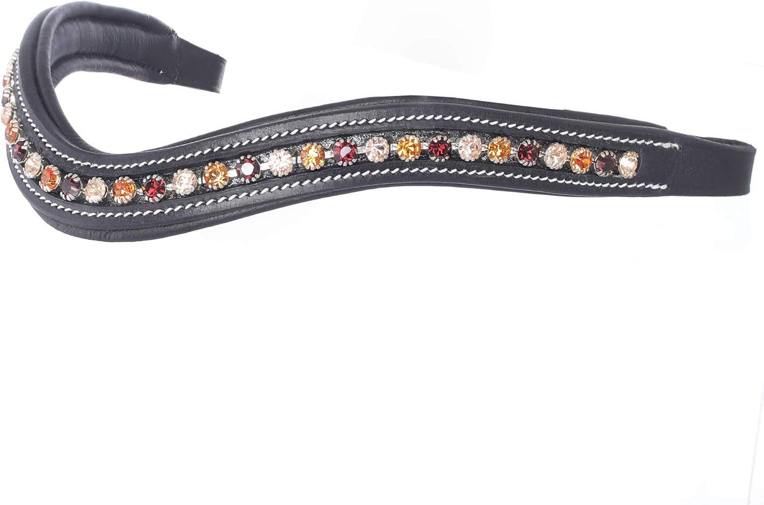 Exion Horse Browband For English Bridle | Curved Shape Padded ...