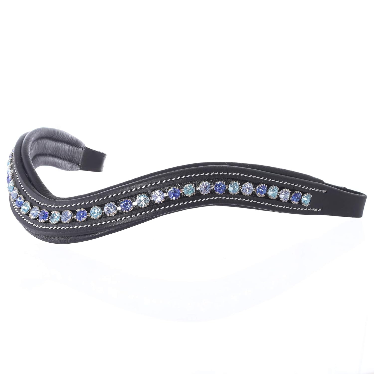 Exion Horse Browband For English Bridle | Curved Shape Padded ...