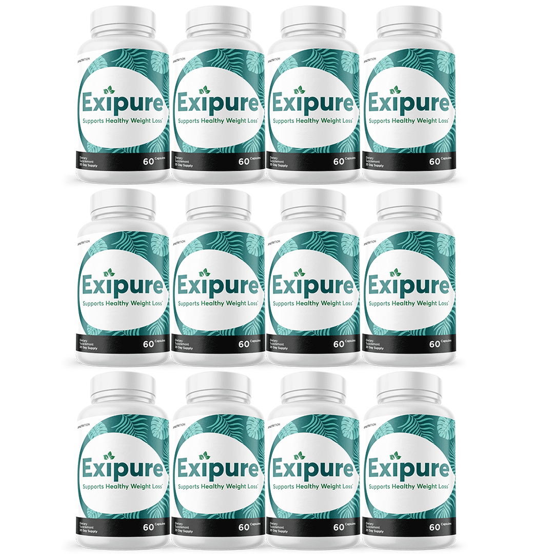 Exipure - Weightloss Dietary Supplement 60 Capsules (12 Pack) - Walmart ...