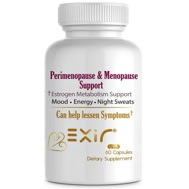 Exir Menopause Support Supplement, Sleep Control, Saffron & Raspberry ...