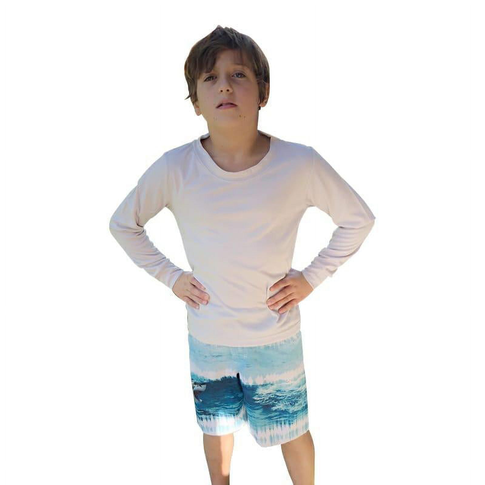 Exist Boys Rash Guard Long Sleeve Swim Shirt UPF 40 Dry fit Sizes S-XL ...