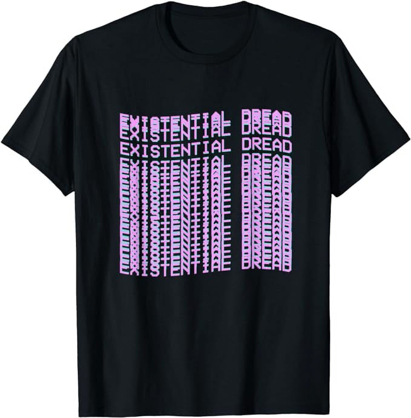 Existential Dread T-shirt - Vaporwave Streetwear Shirt - Walmart.com