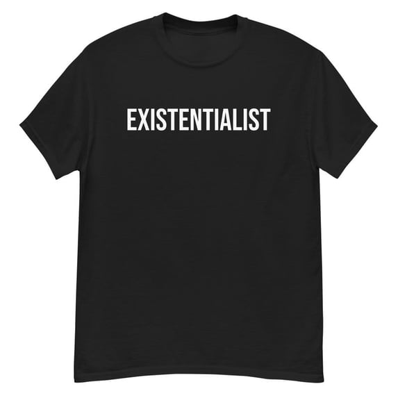 Existentialist Philosophy Sartre Graphic TShirt Philosopher Wisdom,for ...