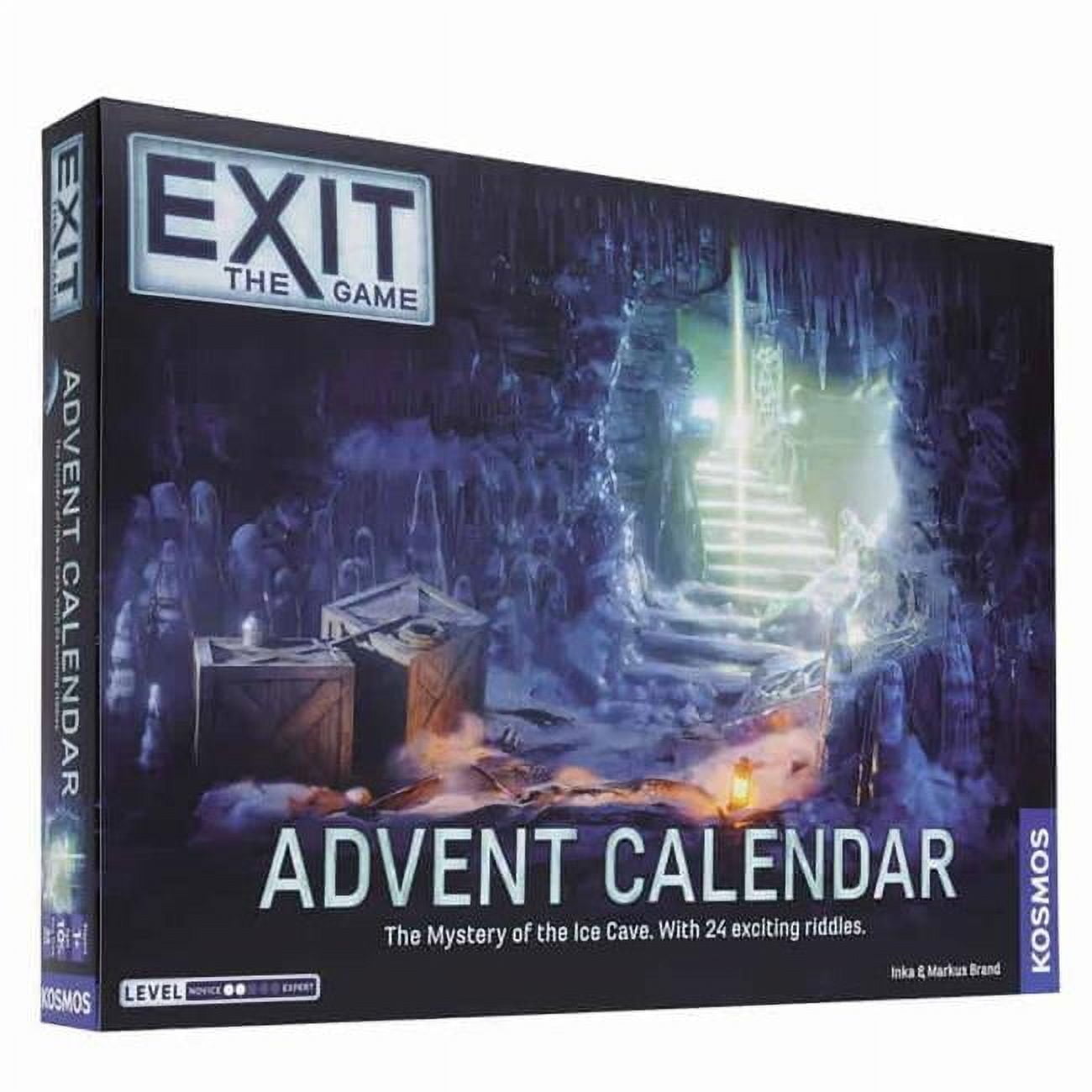 Exit Advent Calendar Mystery of the Ice Cave Board Game - Walmart.com
