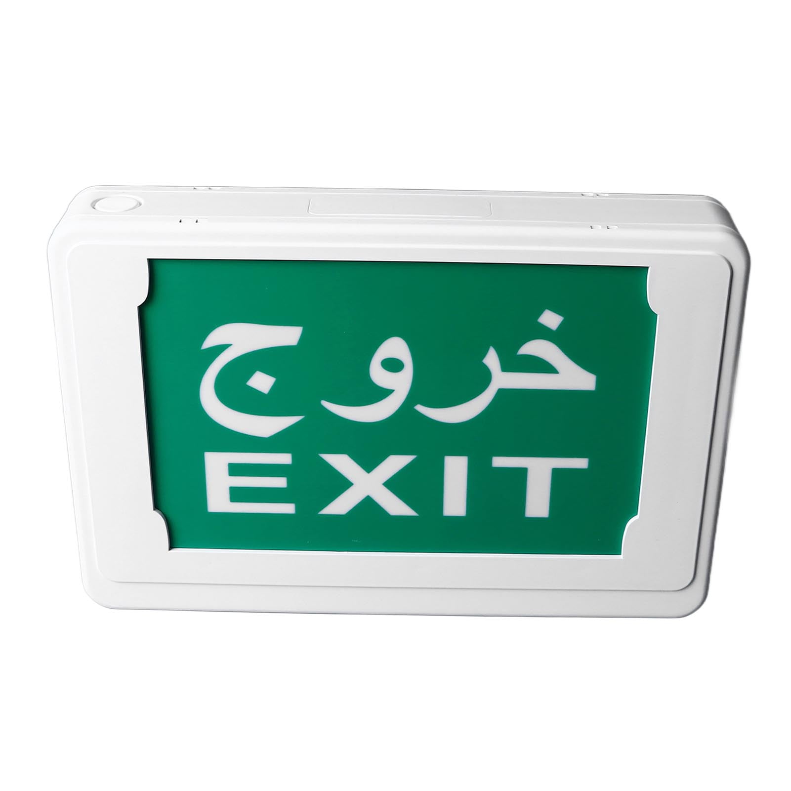 Exit Indicator Light Wall Mounted Green LED Safety Exit Sign Emergency ...