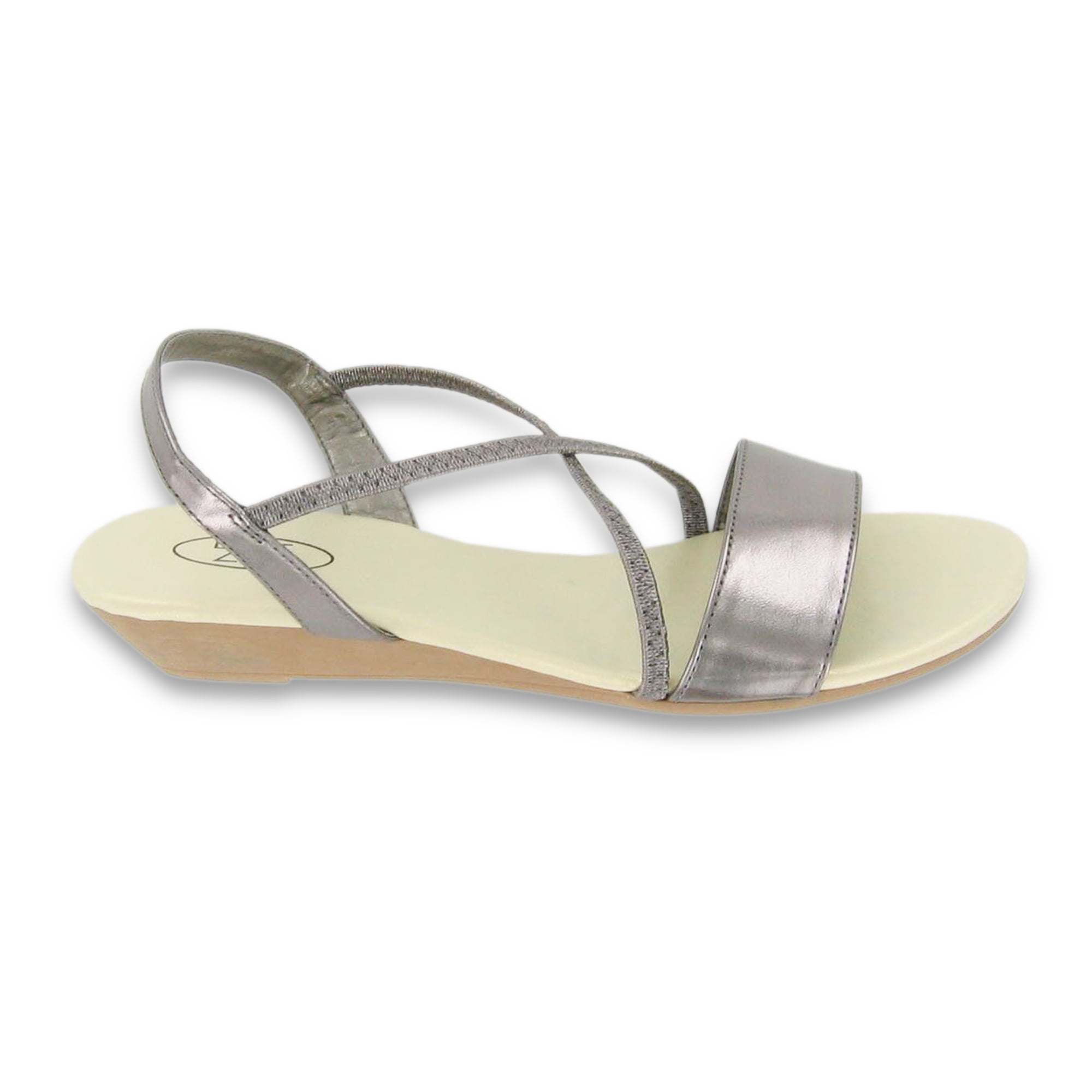 Exit LA Women's Spice Cross Strap Sandal - Walmart.com