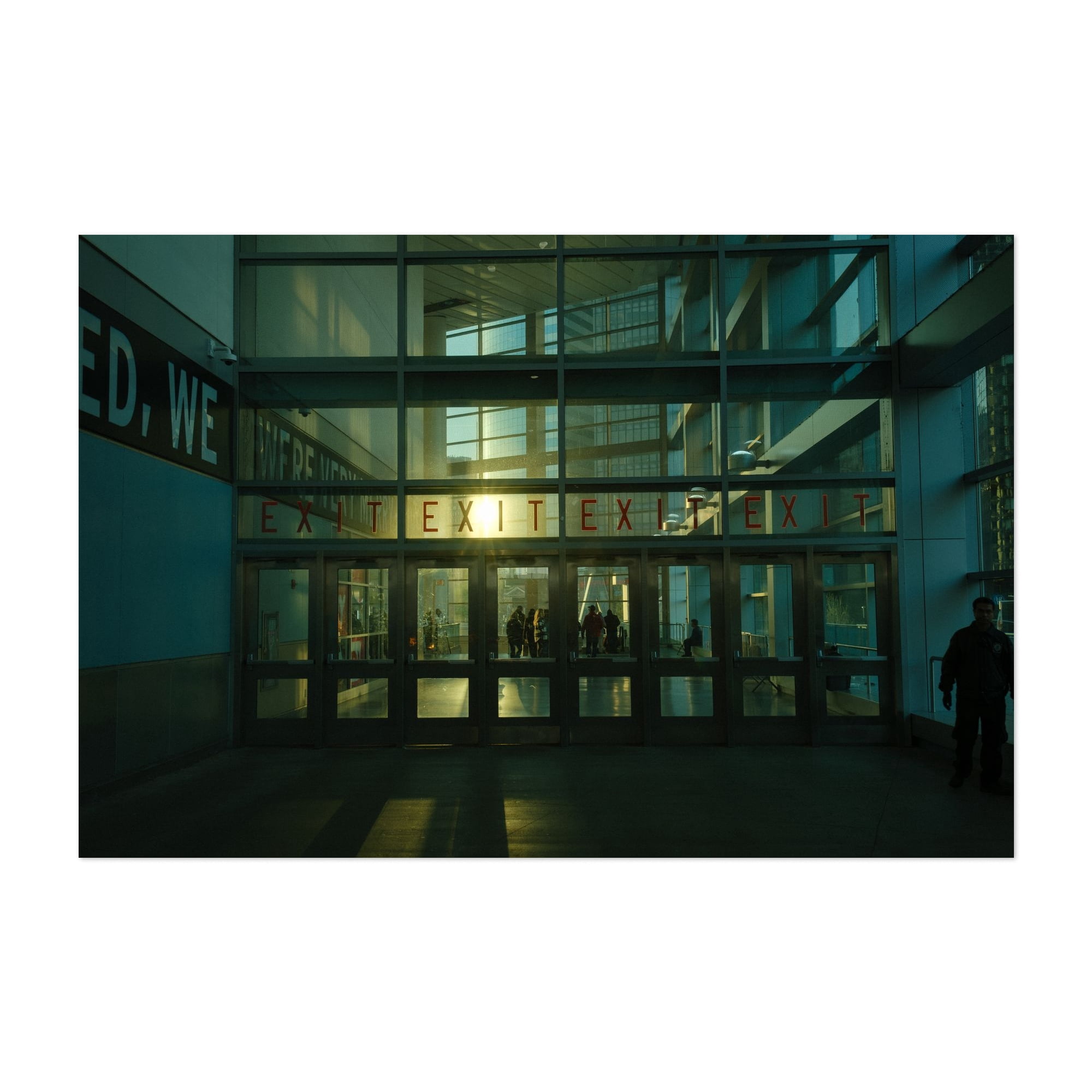 Exit - Manhattan New York Photography Unframed Wall Art Print 20 x 30 ...