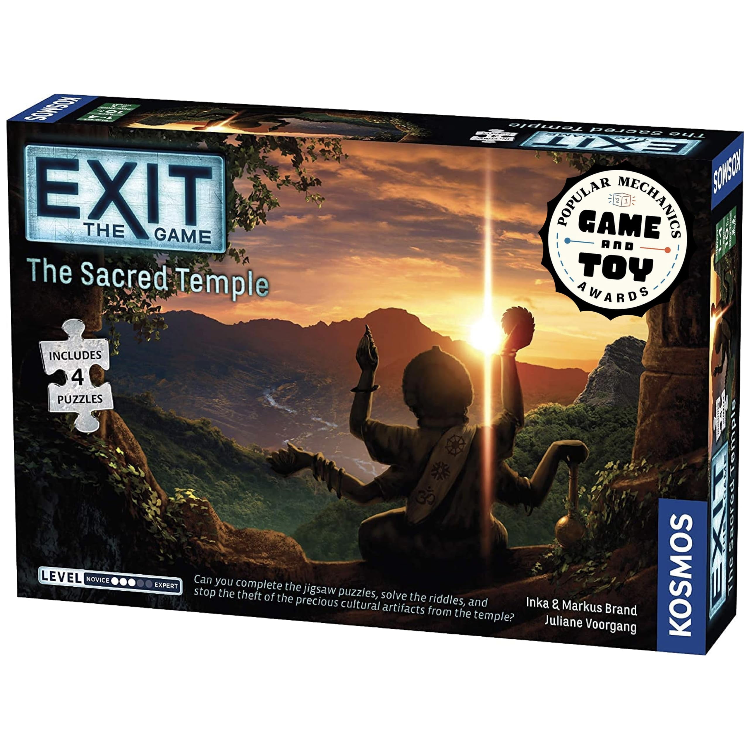 Exit: The Sacred Temple SSF20 (with Jigsaw Puzzles) | Exit: The Game ...