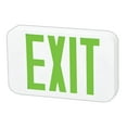 Exit Sign Warehouse 77771 - CEU-3-G-W-SPV LOW PROFILE LED EXIT ...
