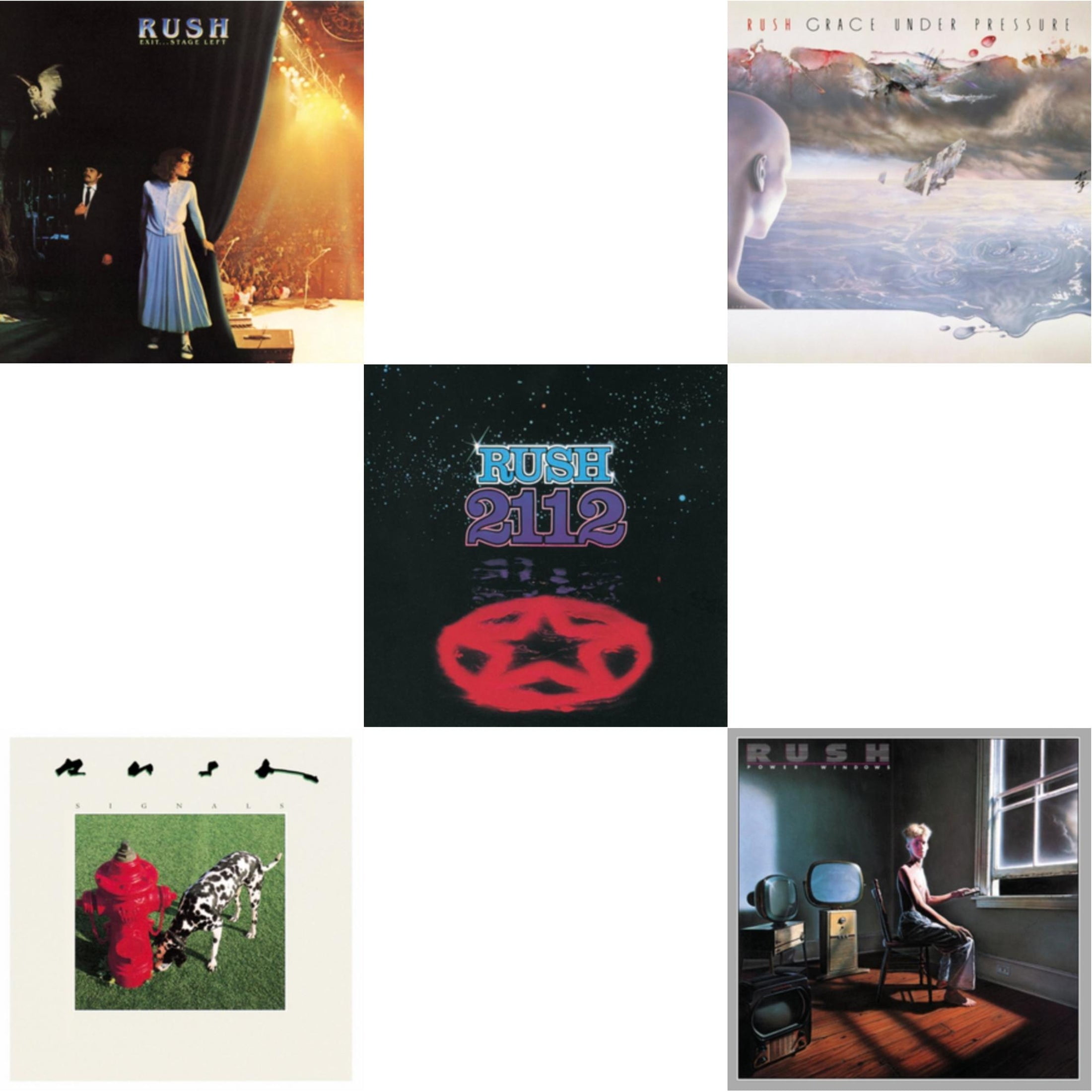 Exit Stage Left (180G) & Signals (180G) & 2112 (180G) & Grace Under ...