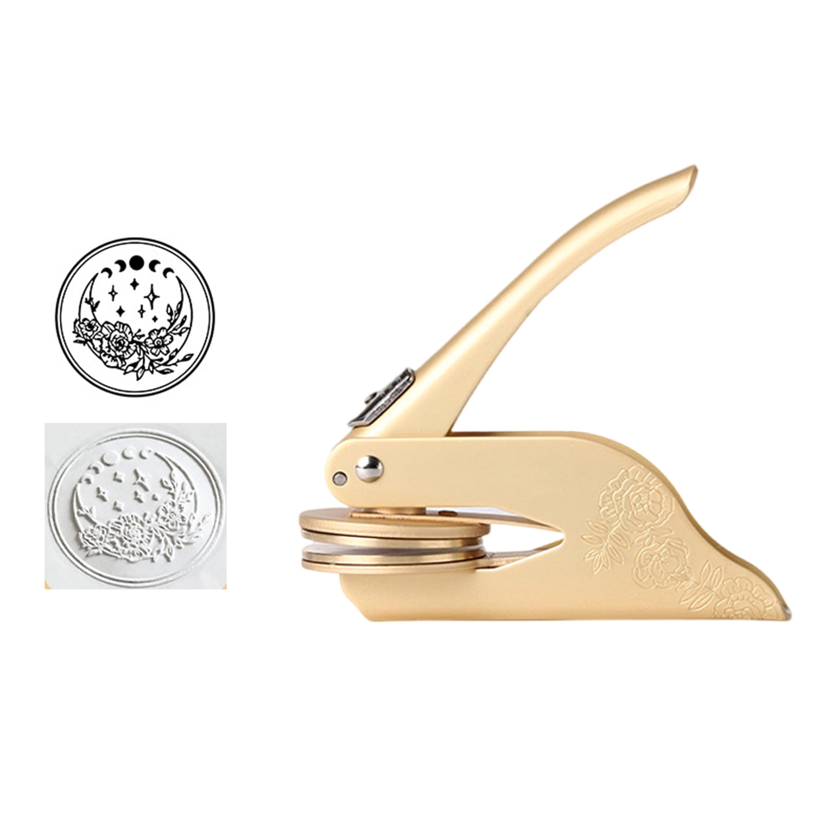 Exlibris Stamp Embossing Sealing Stamp Metal Embossing Stamp Paper ...